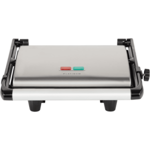Platinum Sandwich Press 4 Slice Stainless Steel - Troskit