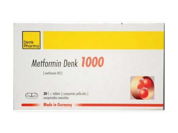 METFORMIN DENK 1000 - Troskit